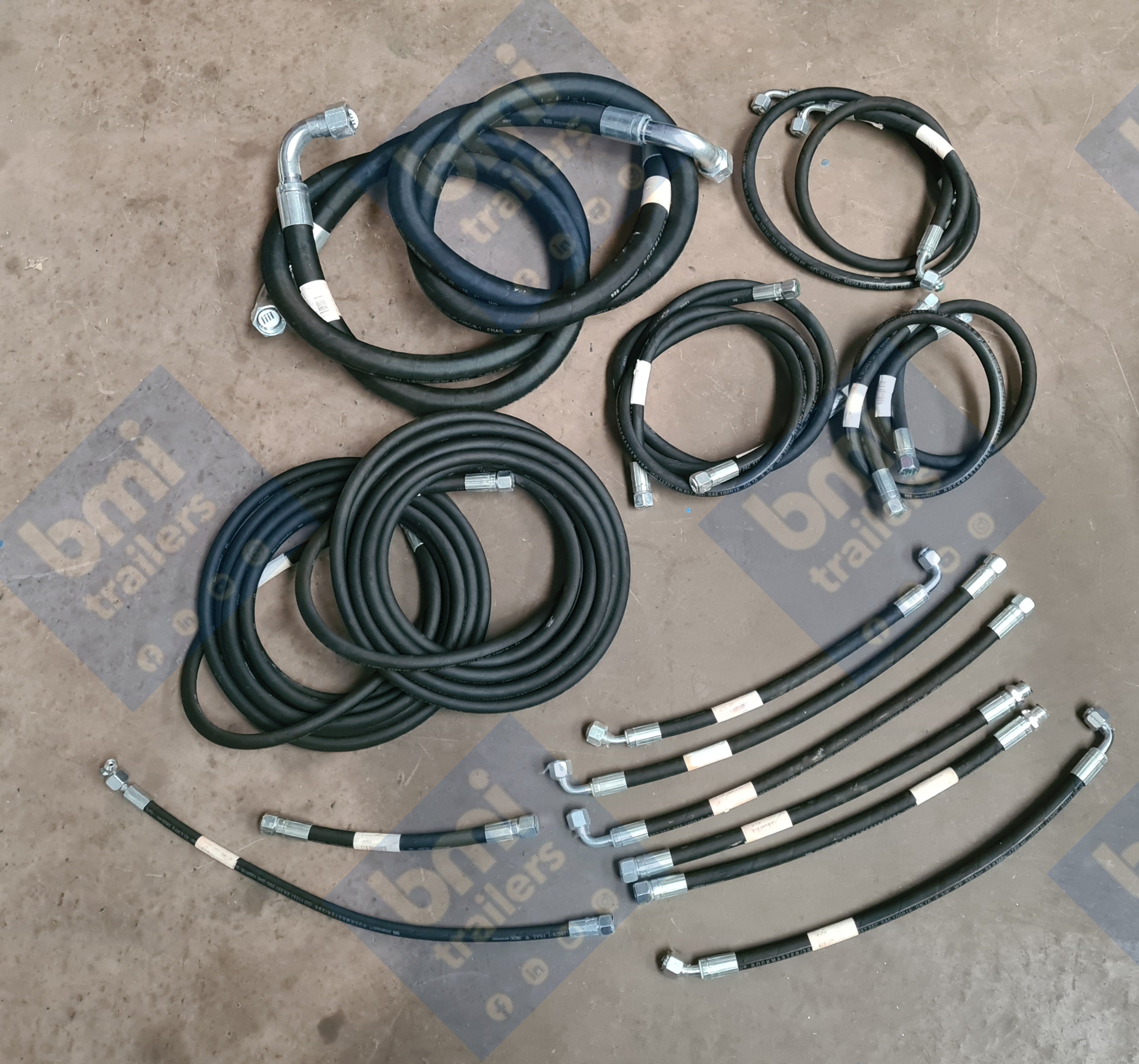 HY 7936 ----- EJECTOR MAIN HOSE KIT (STD ENGINE W/TANK) – bmi parts